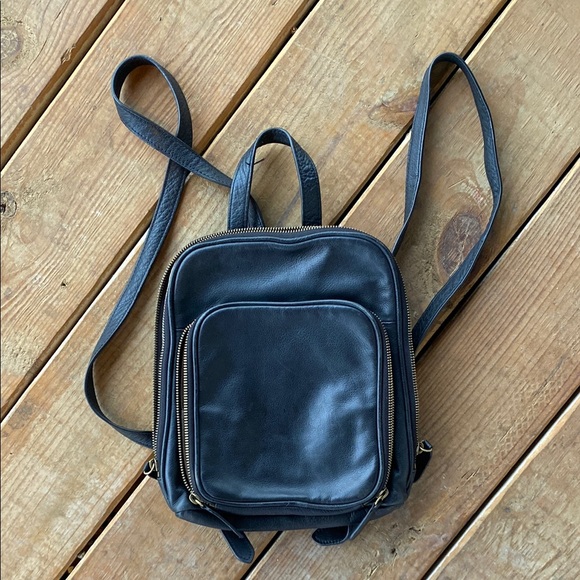 margot | Bags | Margot Small Leather Backpack | Poshmark